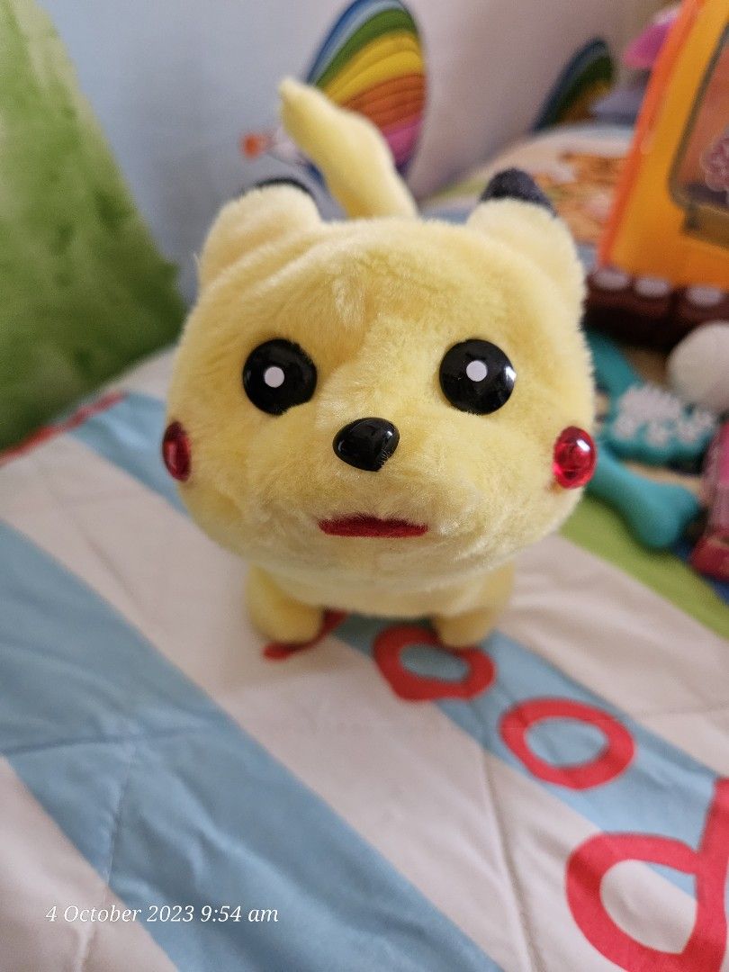 Pikachu walking toy, Babies & Kids, Infant Playtime on Carousell