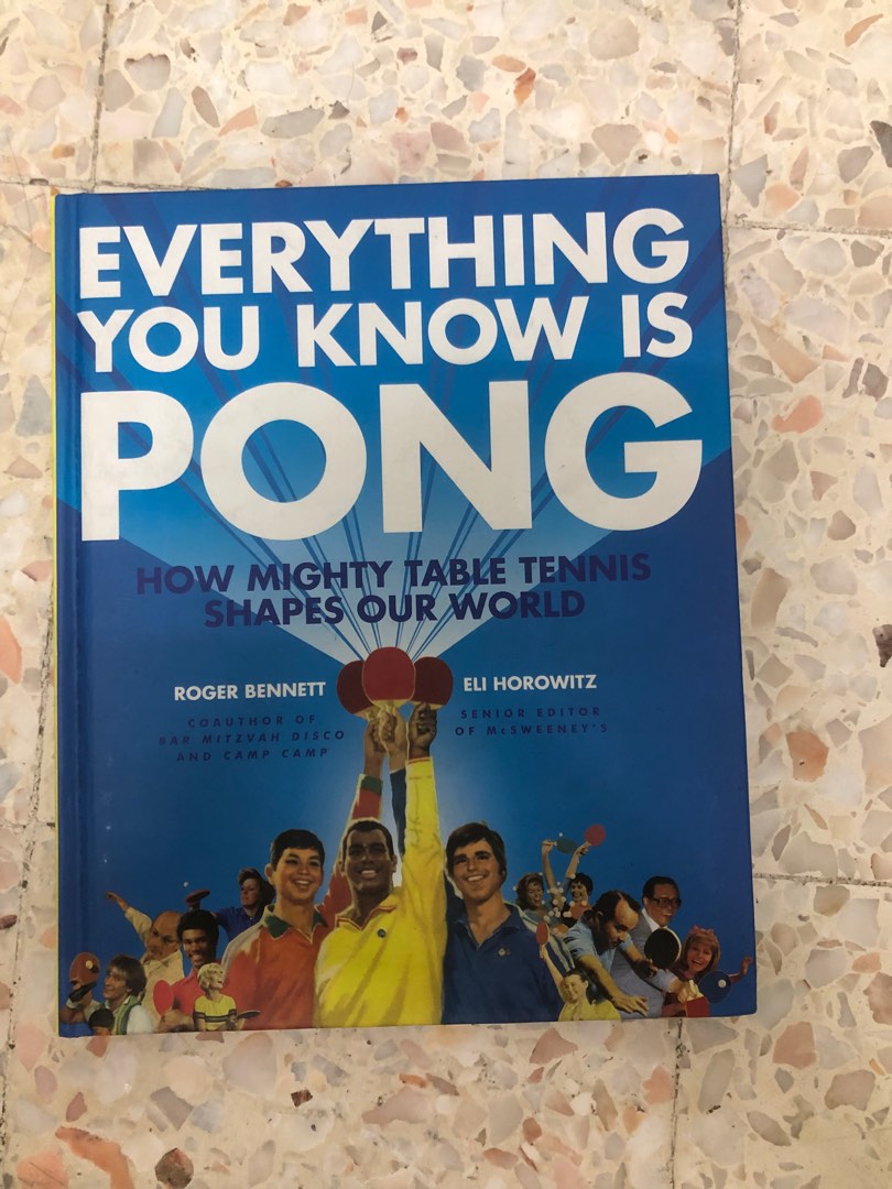 Table tennis/ Ping pong book, Hobbies & Toys, Books & Magazines ...