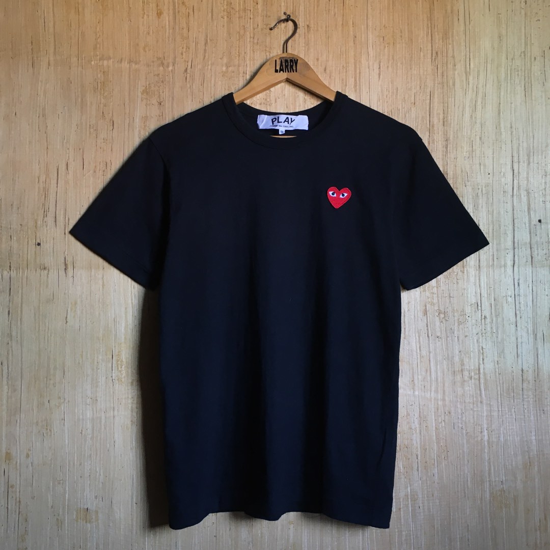 Play cdg, Men's Fashion, Tops & Sets, Tshirts & Polo Shirts on Carousell