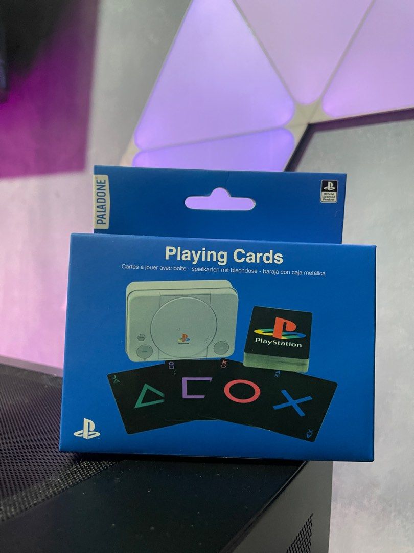 PlayStation Playing Cards, Hobbies & Toys, Toys & Games on Carousell