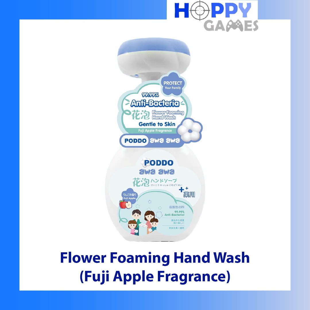 Poddo Awa Awa Foam Hand Wash Fuji Apple Gentle Gentle to Skin Poddo ...