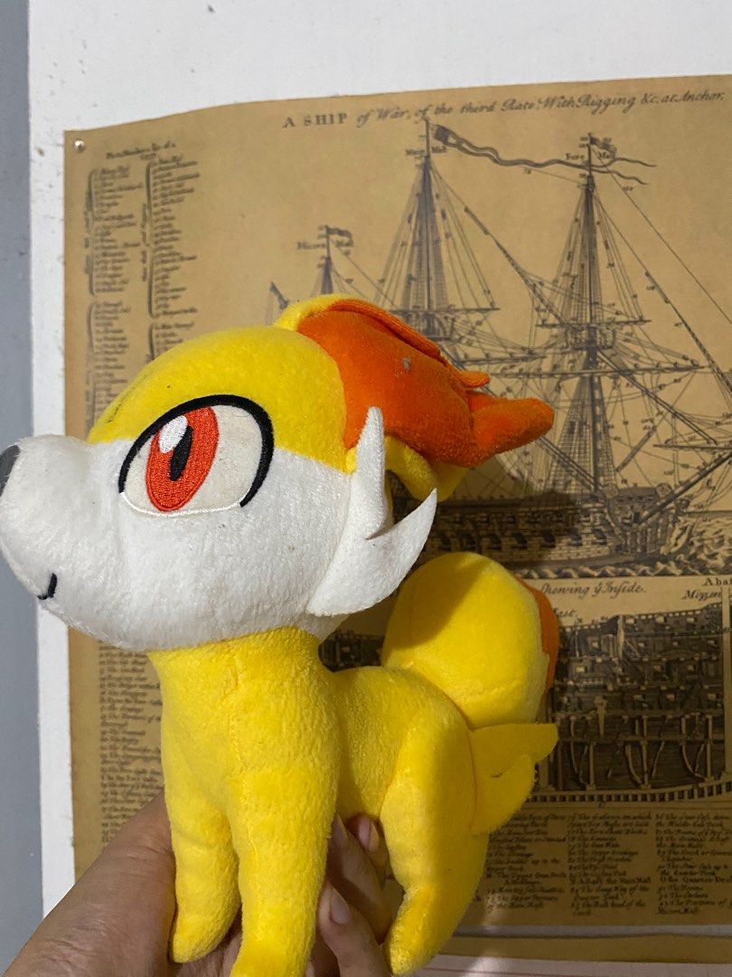 Pokemon Big Fennekin Plush, Hobbies & Toys, Toys & Games on Carousell