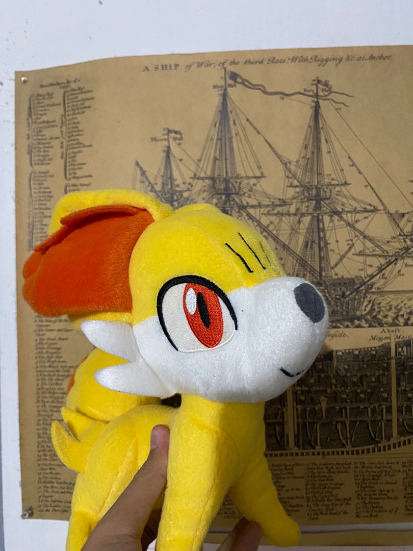 Pokemon Big Fennekin Plush, Hobbies & Toys, Toys & Games on Carousell