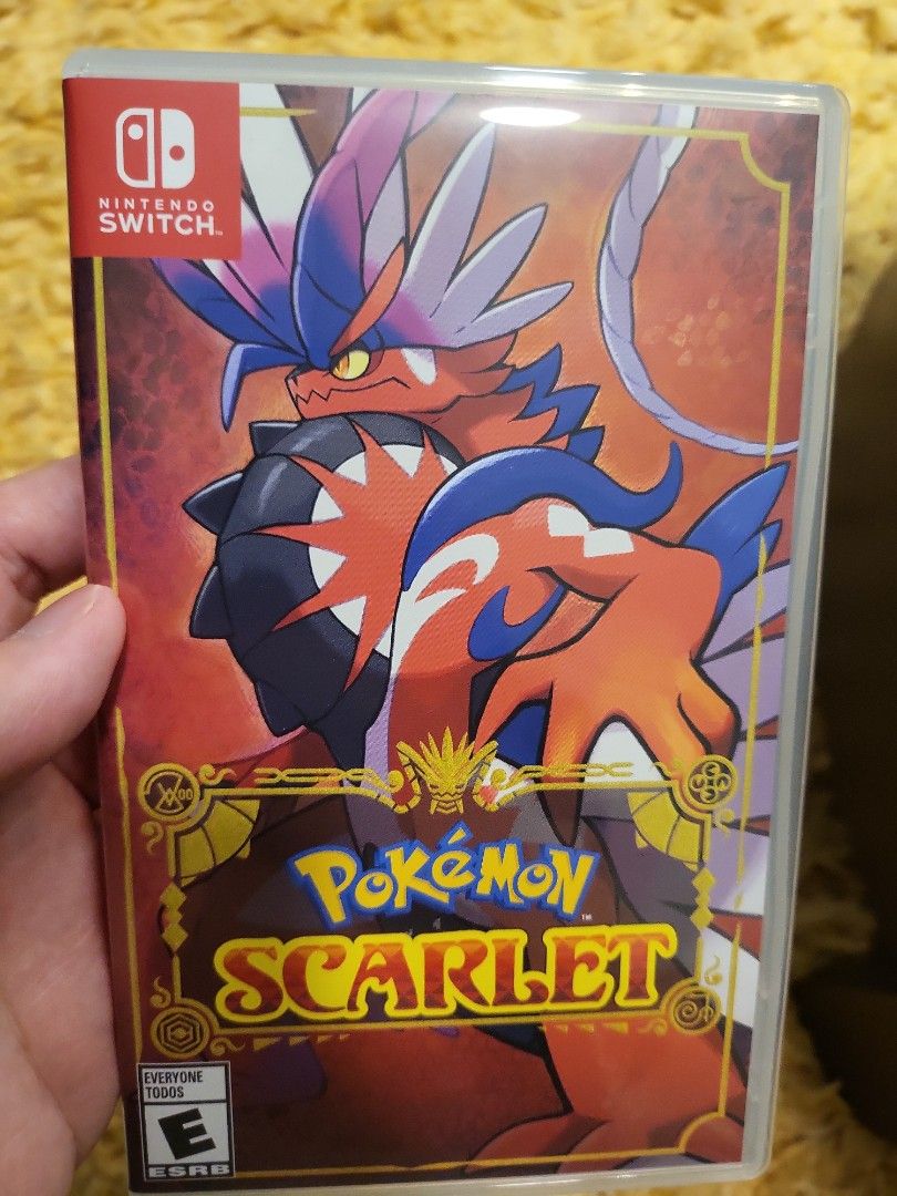 Pokemon Scarlet (physical), Hobbies & Toys, Toys & Games on Carousell