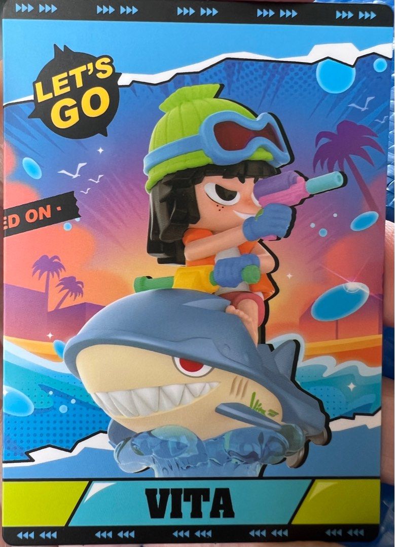 POP Mart Water Party - Vita, Hobbies & Toys, Toys & Games on Carousell