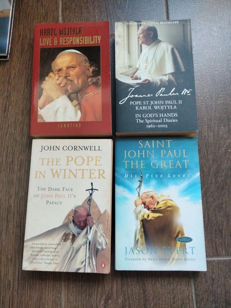 Pope John Paul II , Pope Francis, Cardinal Ratzinger, Pope Paul VI ...