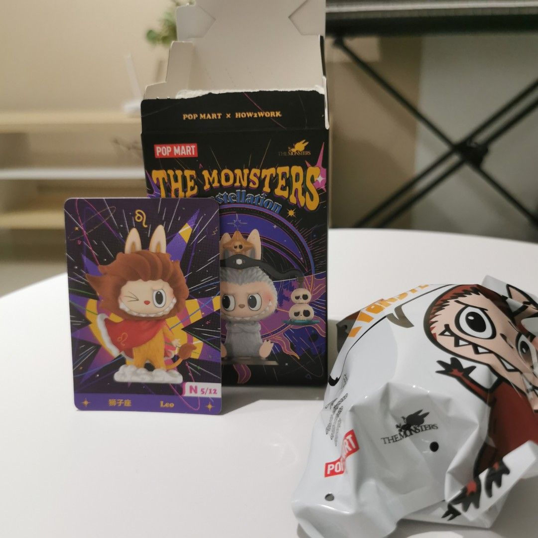 Popmart x HOW2WORK (Leo), Hobbies & Toys, Toys & Games on Carousell
