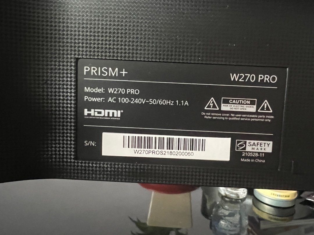 Prism+ W270 Pro 27 WQHD monitor, Computers & Tech, Parts & Accessories ...