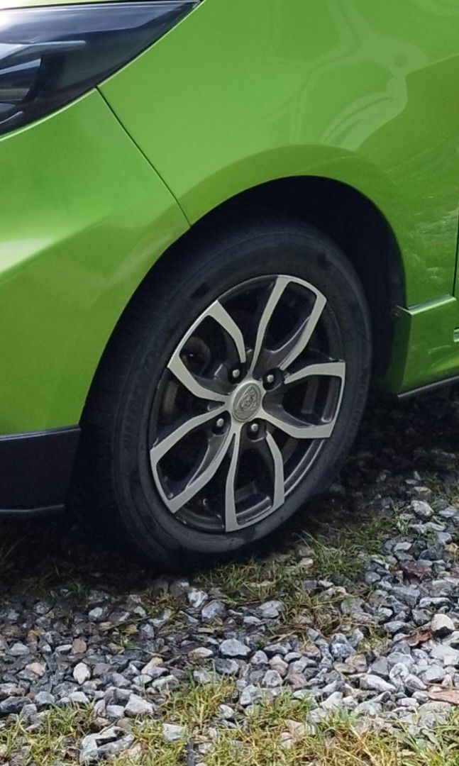 Proton Iriz Original Sport rim 15 Complete Set, Auto Accessories on ...