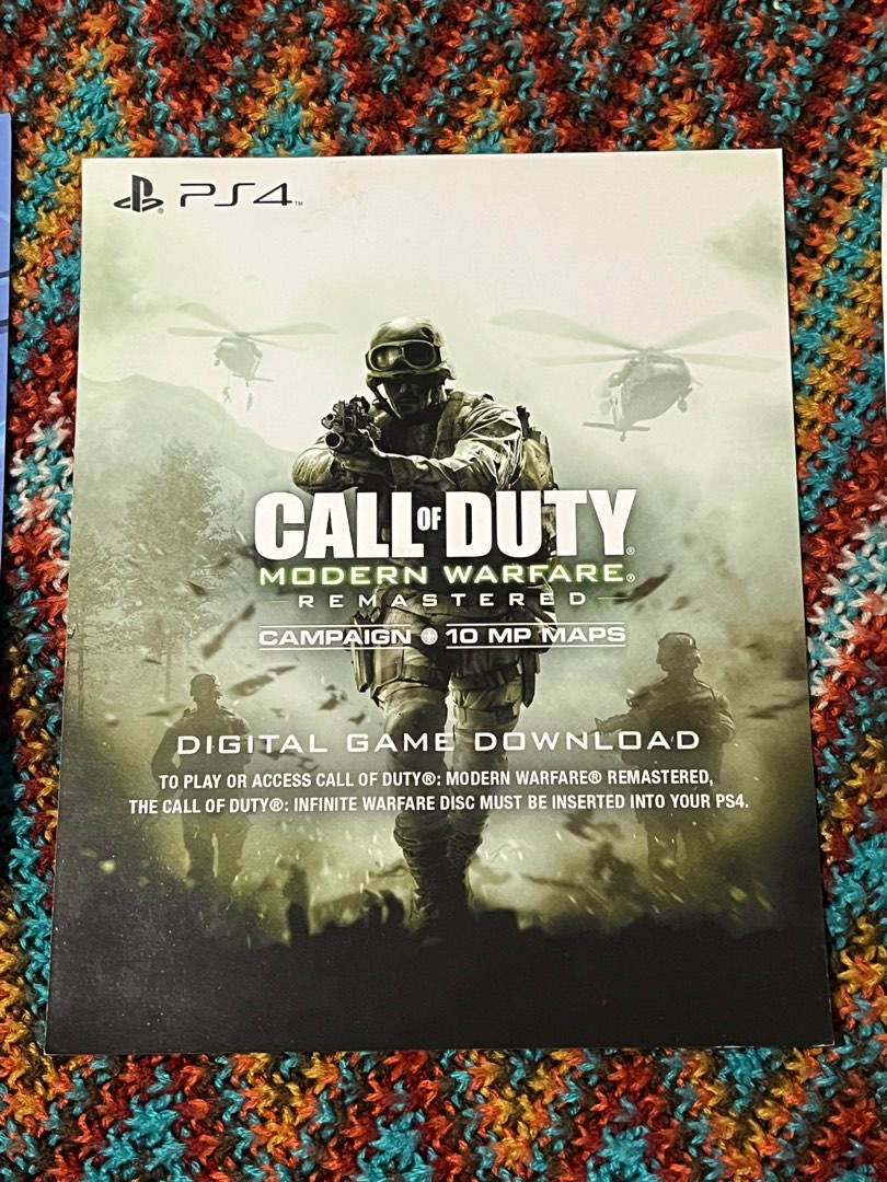 PS4 call of duty cd, Hobbies & Toys, Toys & Games on Carousell