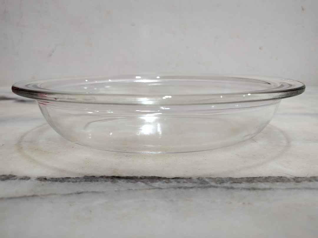 Pyrex JAJ made in England english mangkuk kaca clear glass bowl vintage ...