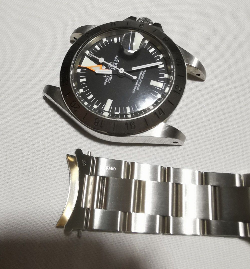 RARE Unpolished Mint Rolex Explorer II Ref No. 1655 aka "Steve McQueen ...