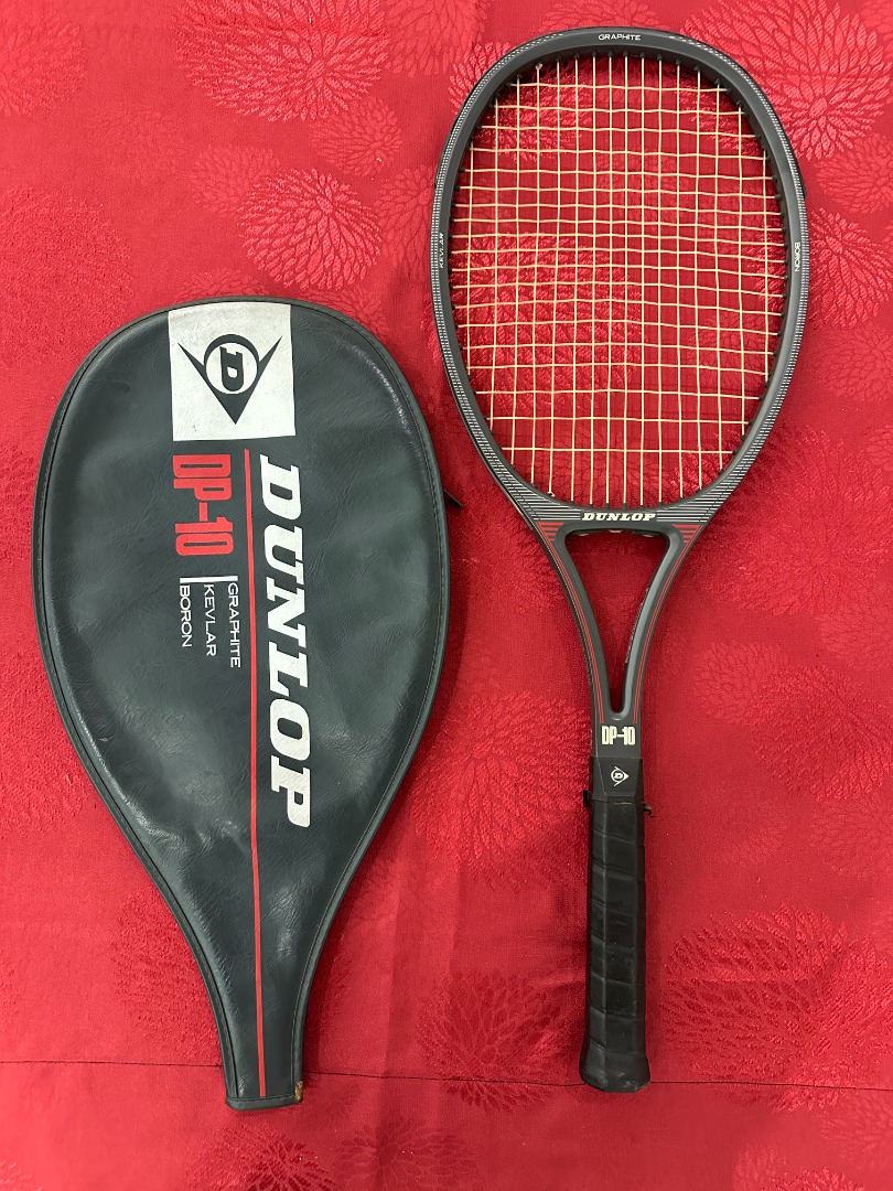 Rare Vintage Tennis Racket Dunlop DP-10, Sports Equipment, Sports ...
