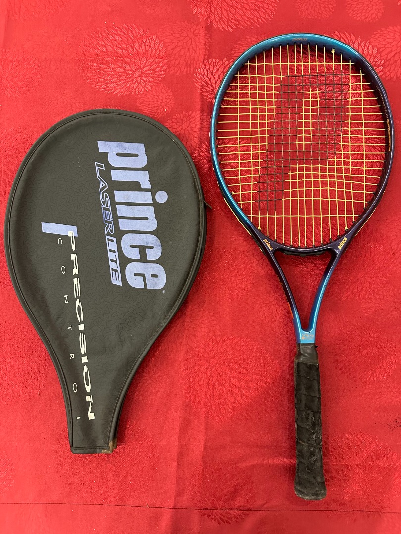 Rare Vintage Tennis Racket Prince Laser Lite Precision Control, Sports ...