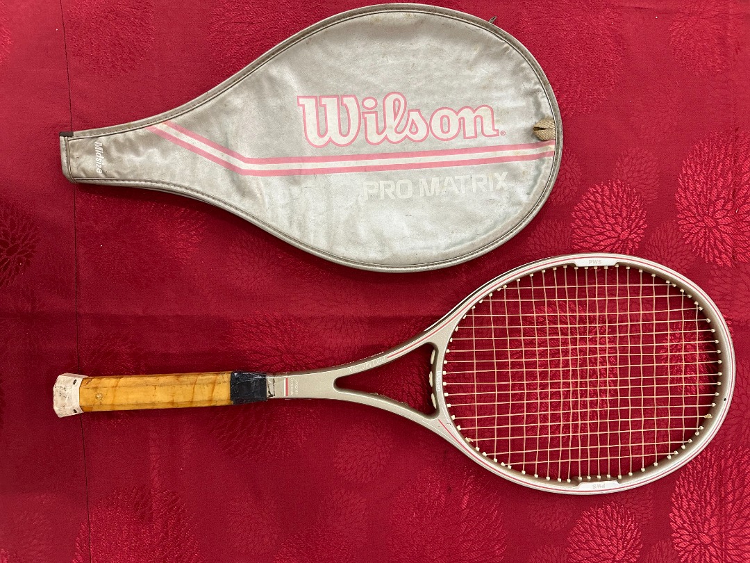 Rare Vintage Tennis Racket Wilson Pro Matrix Mid-Size, Sports Equipment ...