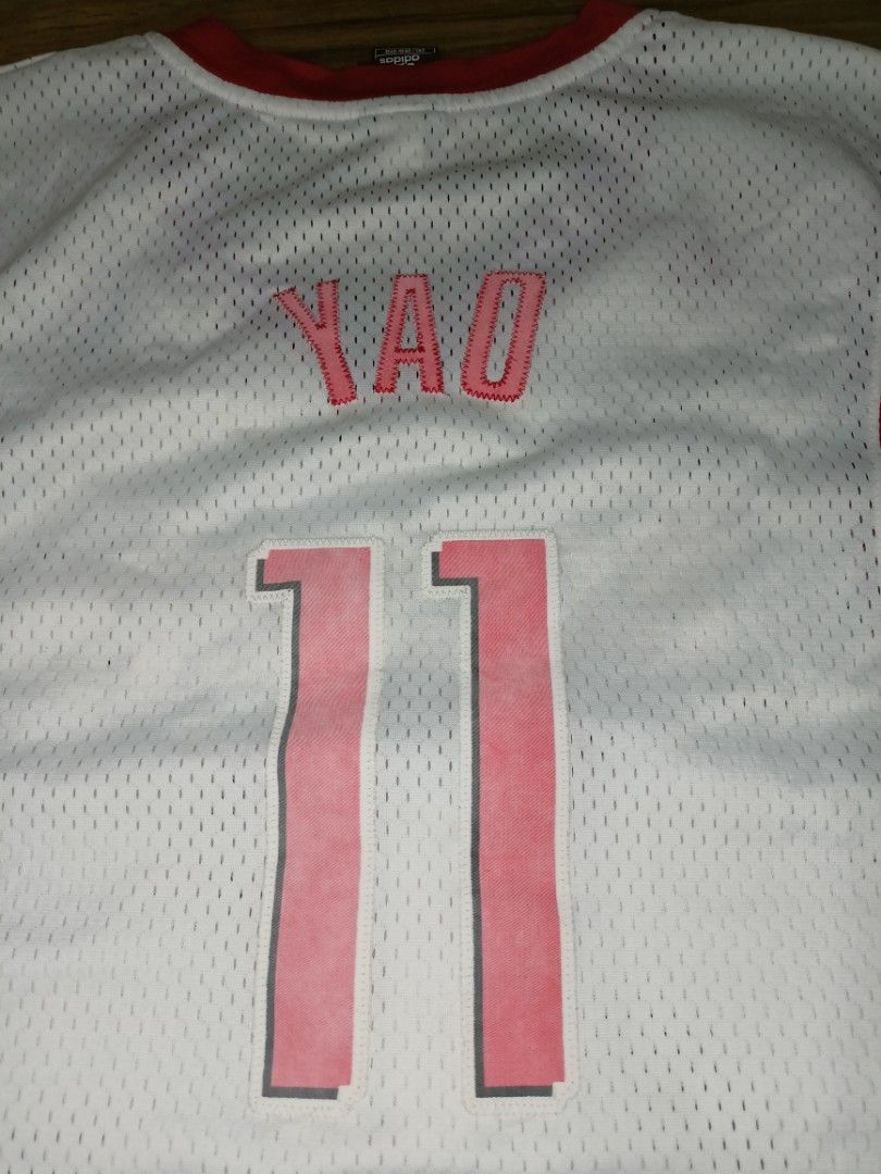 Rare Yao Ming Jersey Authentic, Men's Fashion, Activewear on Carousell