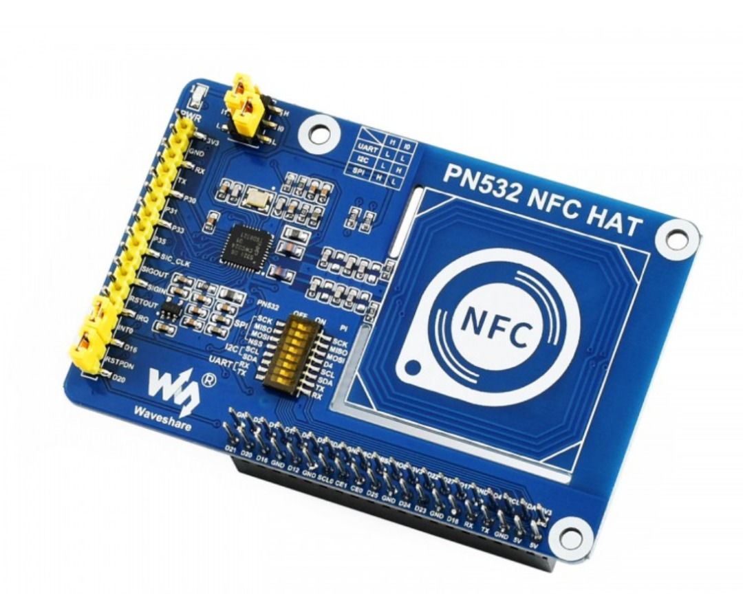 Raspberry Pi HAT NFC PN NFC HAT For Raspberry Pi I C SPI UART Computers Tech