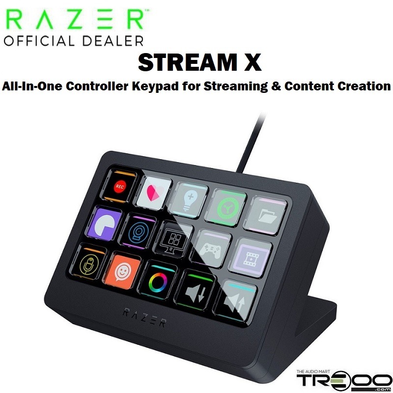 [Official] Razer Stream X All-In-One Controller Keypad for Streaming ...