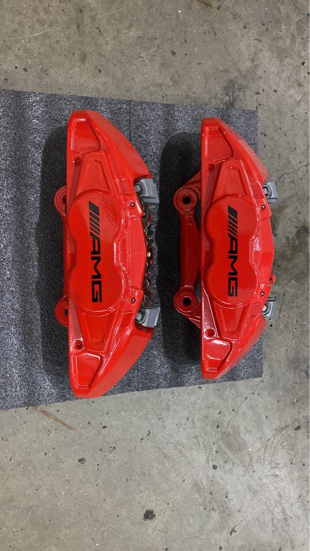 (Ready Stock) Brembo AMG Brake Kit (BBK) for A Class, Cla Class and GLA Class, Car Accessories ...