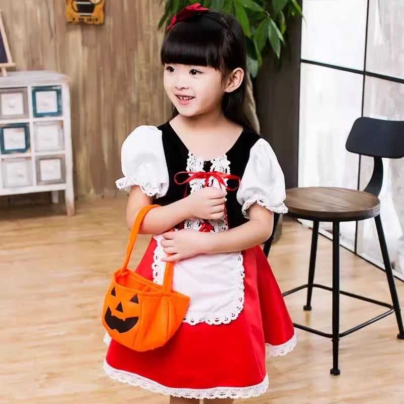 [READY STOCK] Kids Child Girl Little Red Riding Hood Halloween Role ...