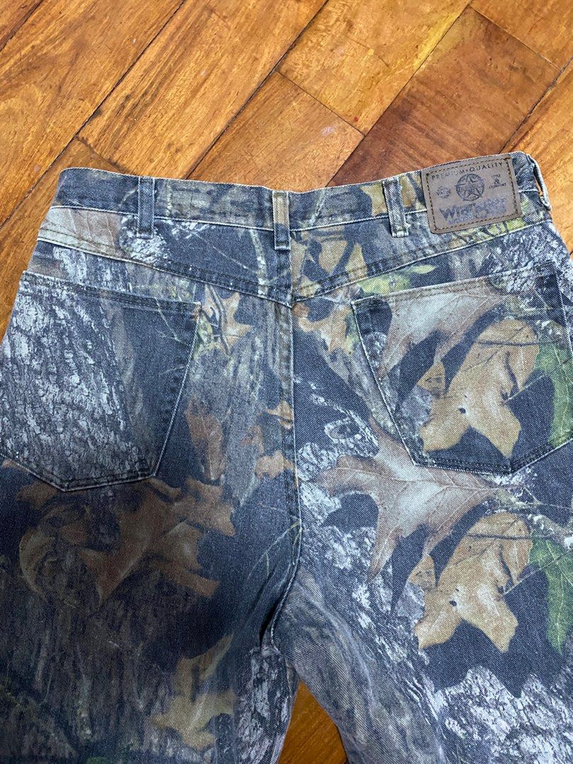 Realtree Wrangler Double Knee Jeans, Men's Fashion, Bottoms, Jeans on ...