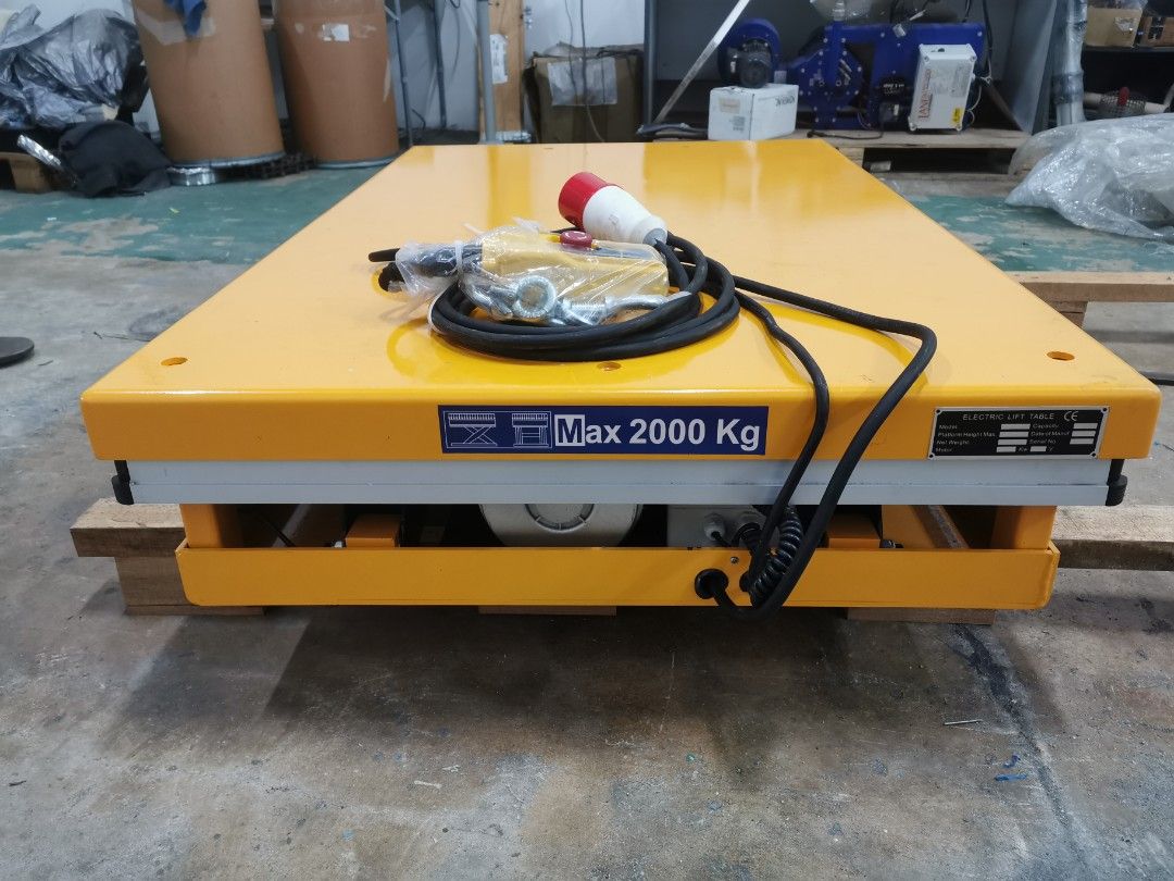REMOTE CONTROL HYDRAULIC SCISSOR ELECTRIC LIFTING TABLE / PLATFORM ...
