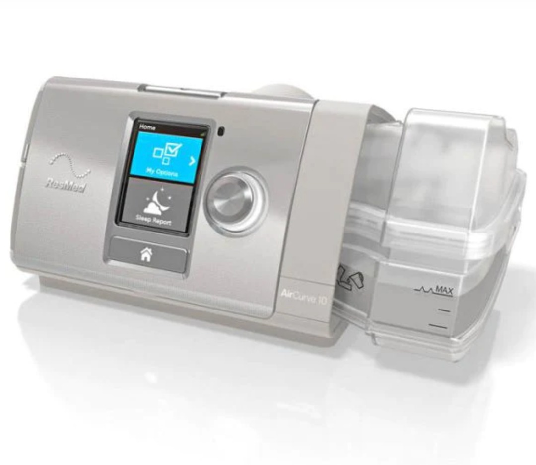 ResMed Aircurve 10 VAuto + HumidAir & Climatelineair Bi-level, Health ...