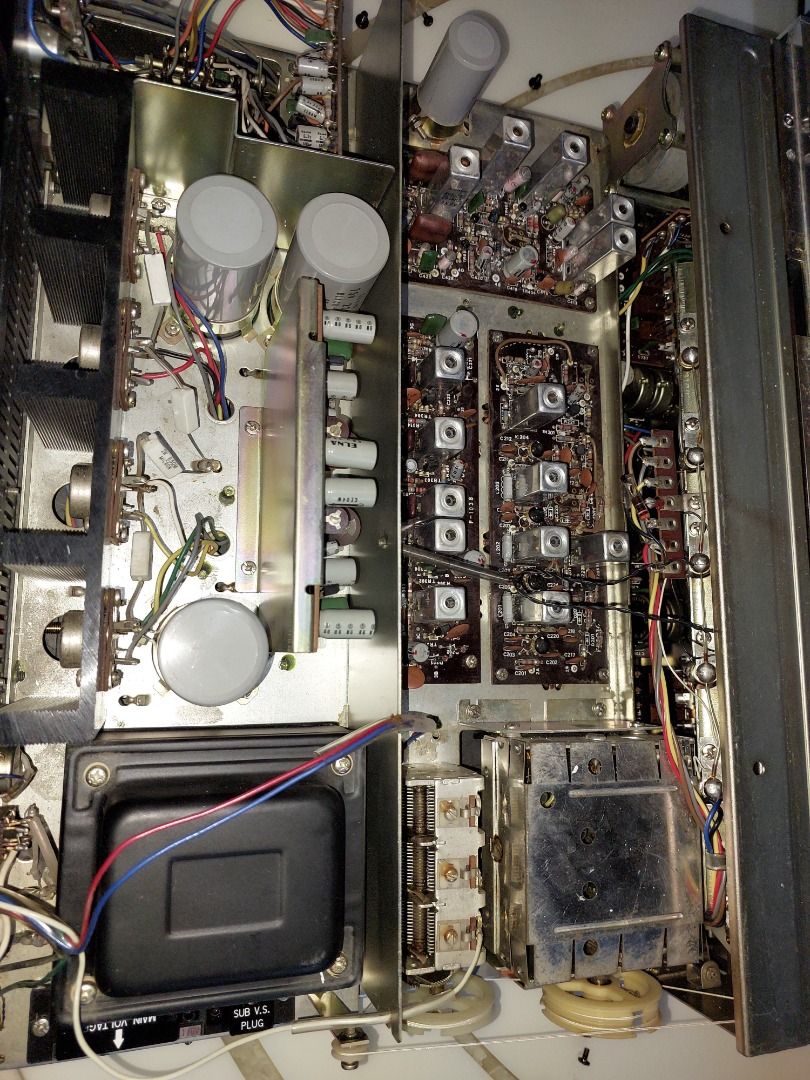 Restored Plug n Play: 1960s SANSUI 2000A stereo receiver amplifier ...