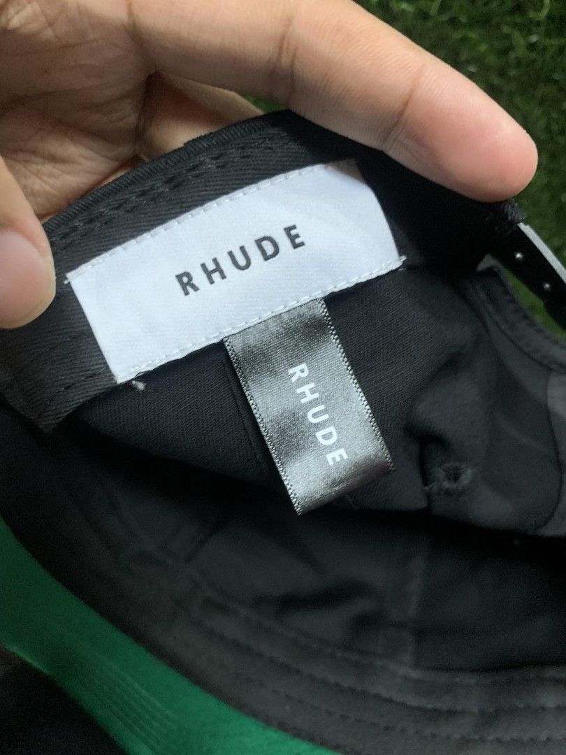 Rhude Baseball Cap Black, Men's Fashion, Watches & Accessories, Caps ...
