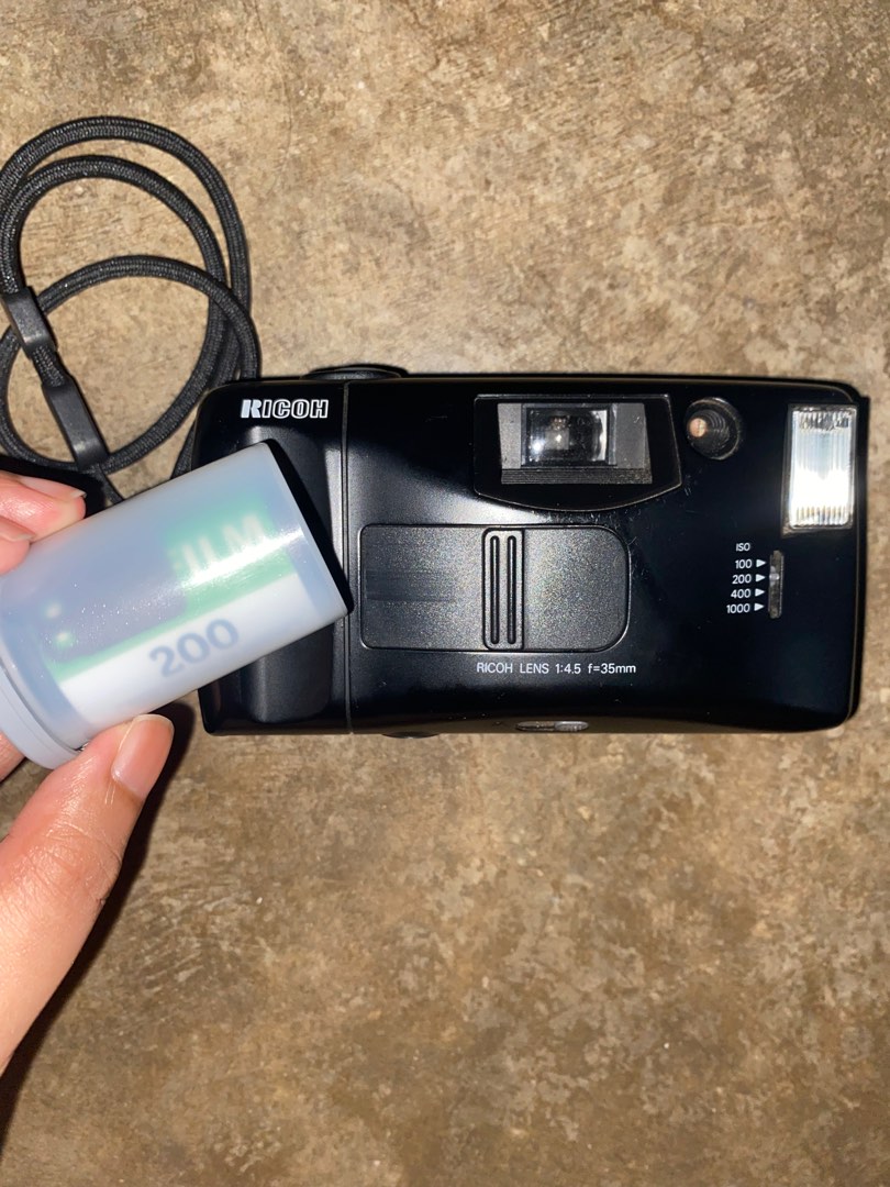 Ricoh YF-20Super Point & Shoot Film Camera, Photography, Cameras on Carousell