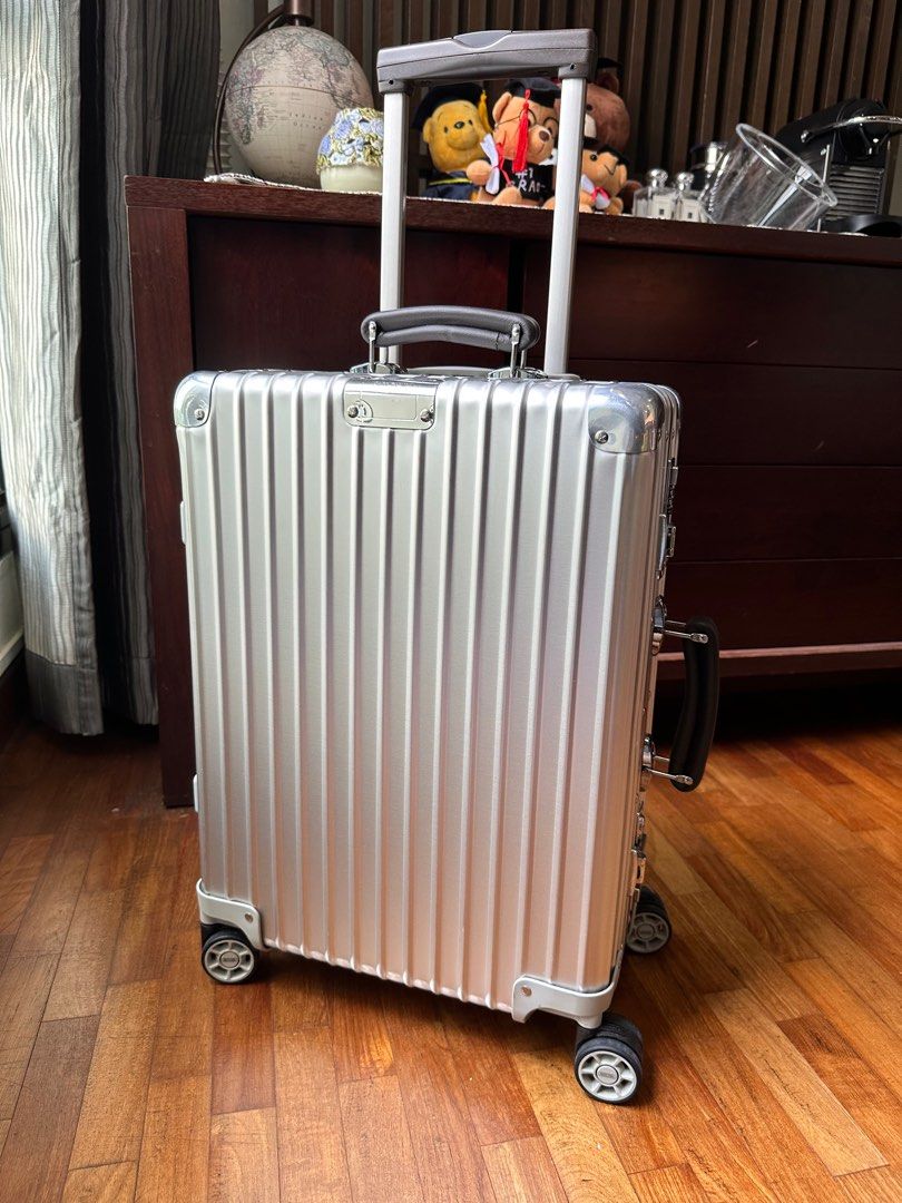 Rimowa Classic Cabin S Aluminum Suitcase, Hobbies & Toys, Travel, Luggage on Carousell