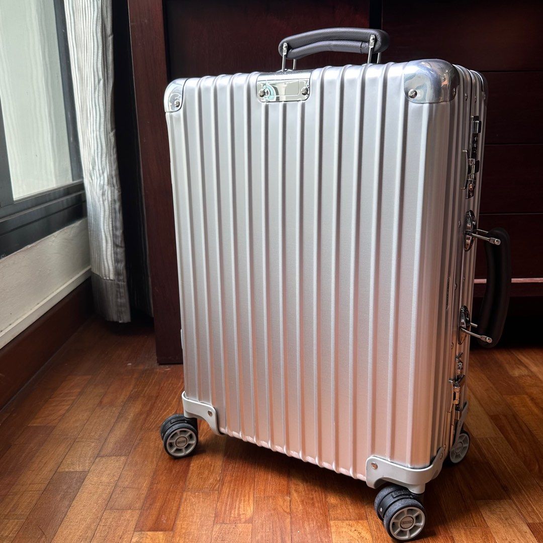 Rimowa Classic Cabin S Aluminum Suitcase, Hobbies & Toys, Travel, Luggage on Carousell