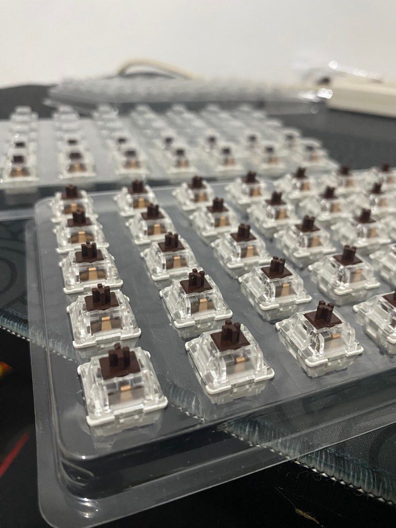 Rk brown switch / royal kludge brown switch 61 pcs, Computers & Tech ...