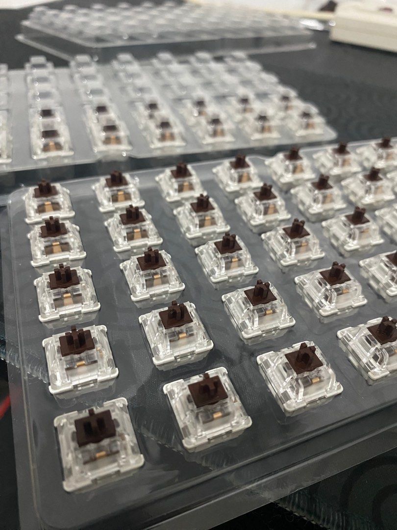 Rk brown switch / royal kludge brown switch 61 pcs, Computers & Tech ...