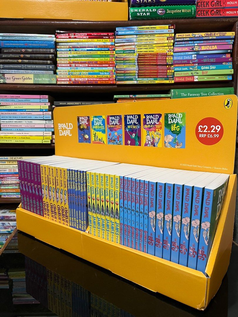 Roald Dhal Book Collection, Hobbies & Toys, Books & Magazines, Children ...