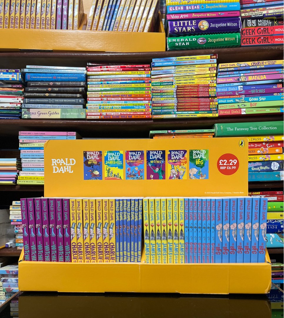 Roald Dhal Book Collection, Hobbies & Toys, Books & Magazines, Children ...