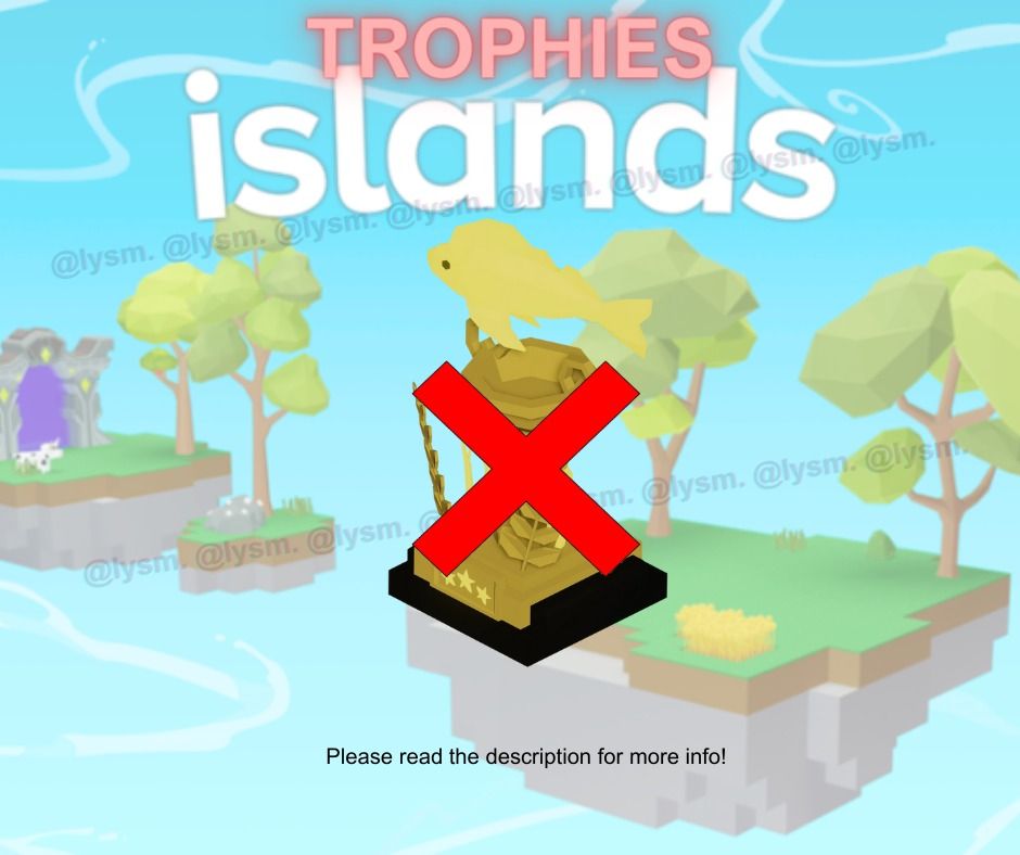Roblox Islands Trophies, Video Gaming, Gaming Accessories, In-Game ...