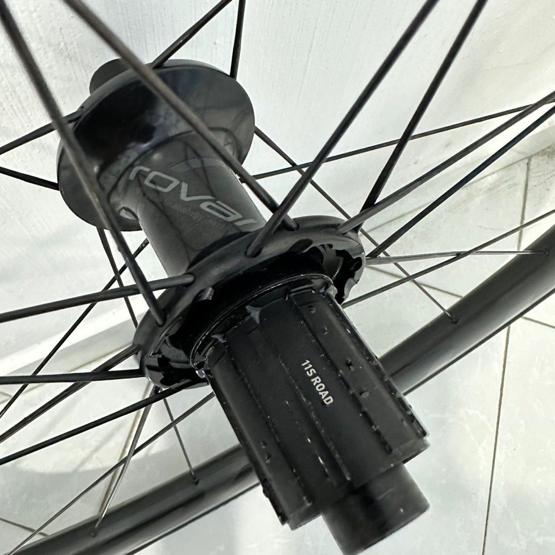 Roval CL50 Rapide Carbon Wheelset Disc with 350 DT Swiss Hub, Sports ...