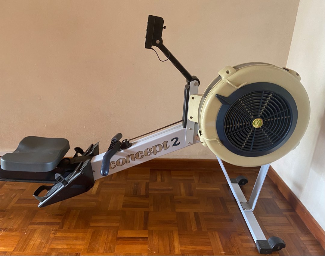 Rowing machine Concept 2 PM3, Sports Equipment, Exercise & Fitness ...