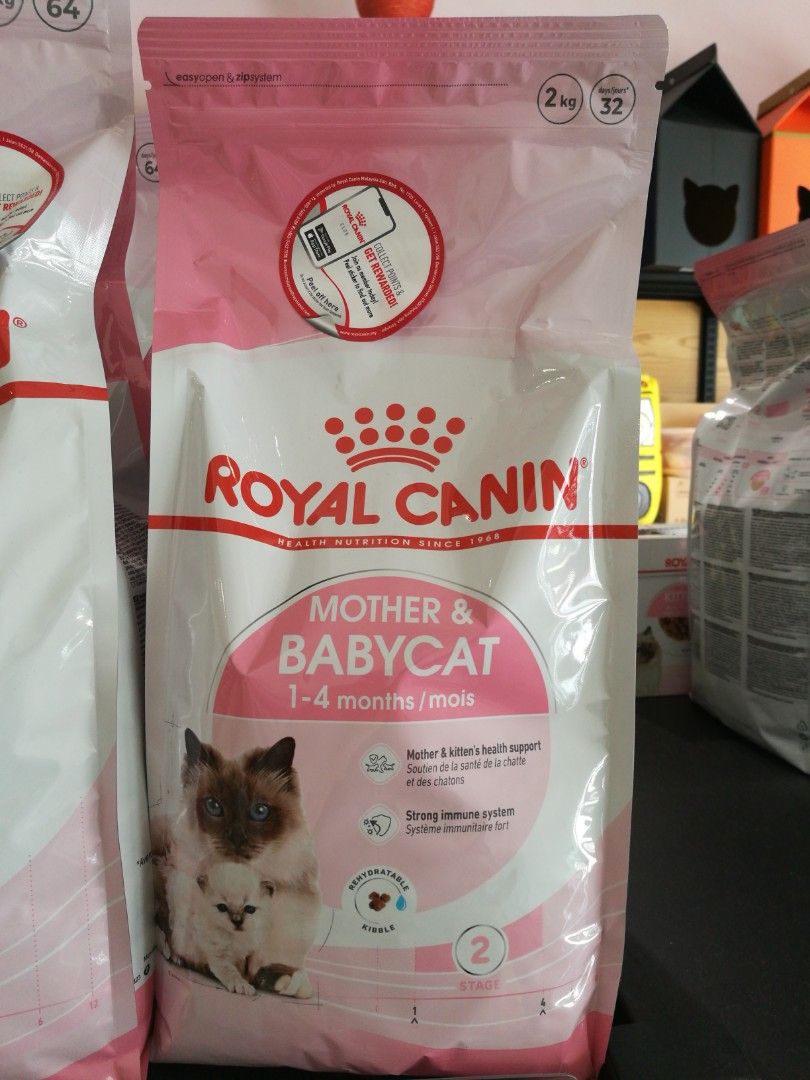 Royal Canin Mother & Babycat 2kg, Pet Supplies, Pet Food on Carousell