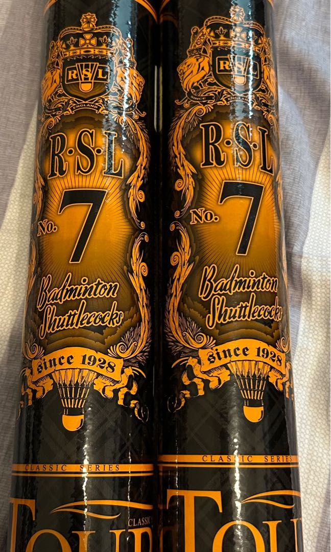 RSL NO.7 Tourney Shuttlecocks, Sports Equipment, Other Sports Equipment ...