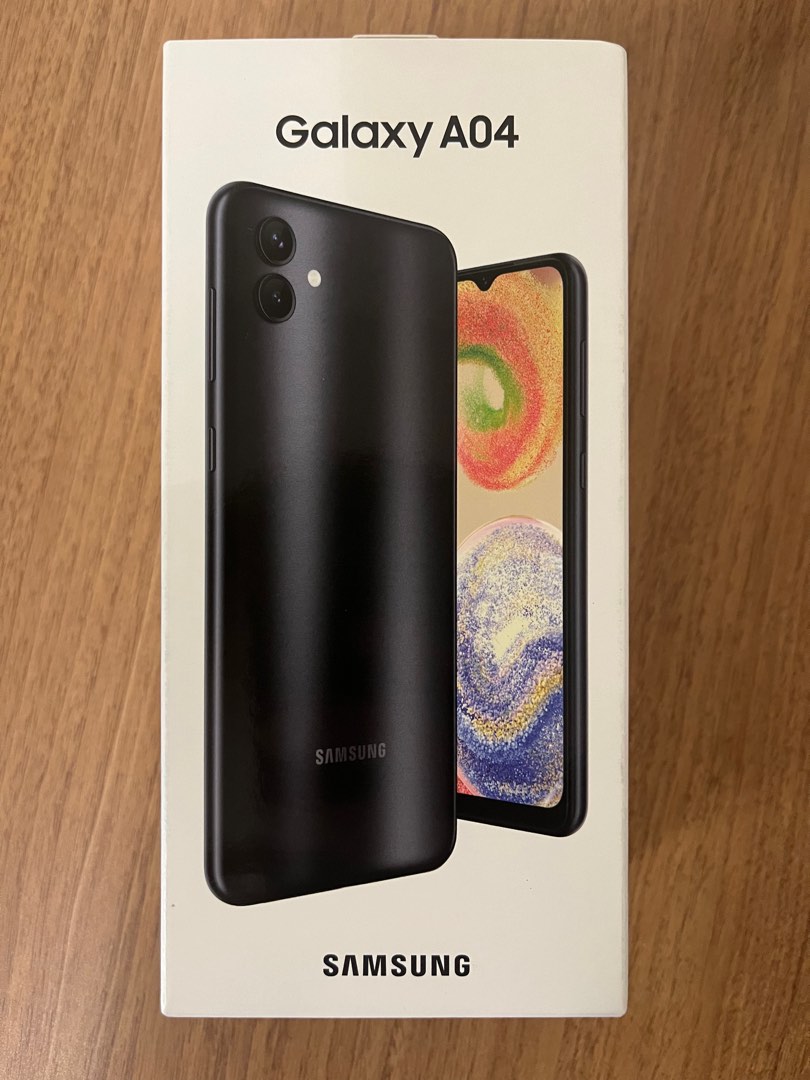 Samsung Galaxy A04 128GB Black, Mobile Phones & Gadgets, Mobile Phones ...