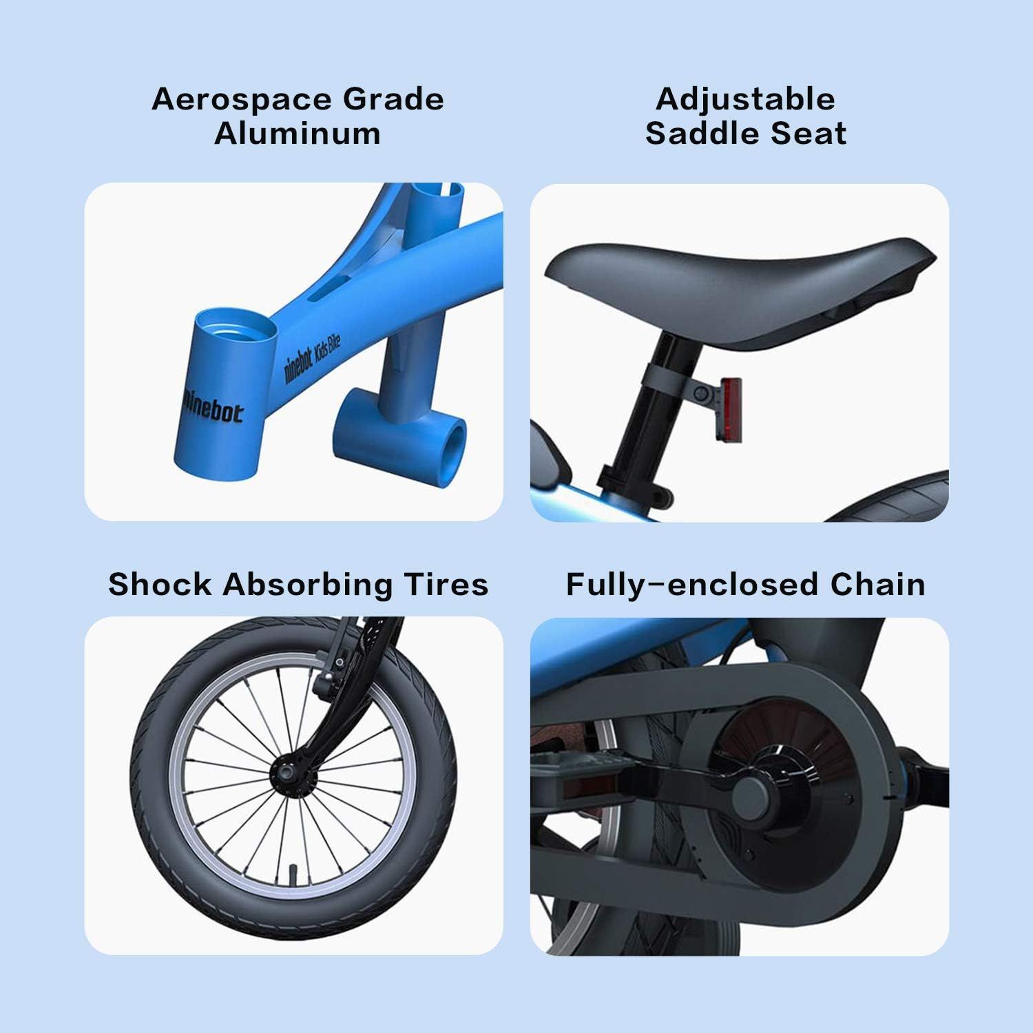 Segway Ninebot Kids Bike for Boys and Girls, 14 inch with Training ...