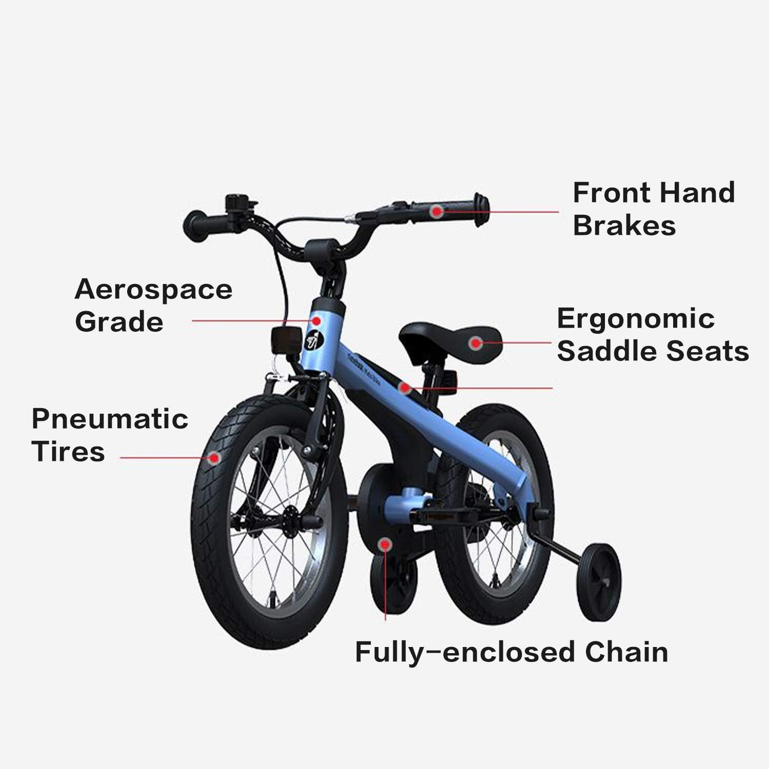 Segway Ninebot Kids Bike for Boys and Girls, 14 inch with Training ...