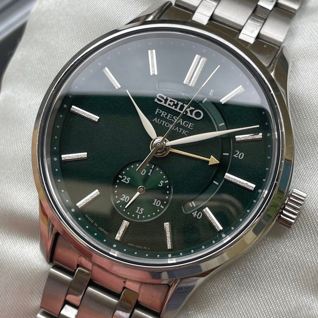 Seiko Presage - Zen Garden Green - SSA397 / SSA397J1, Luxury, Watches ...