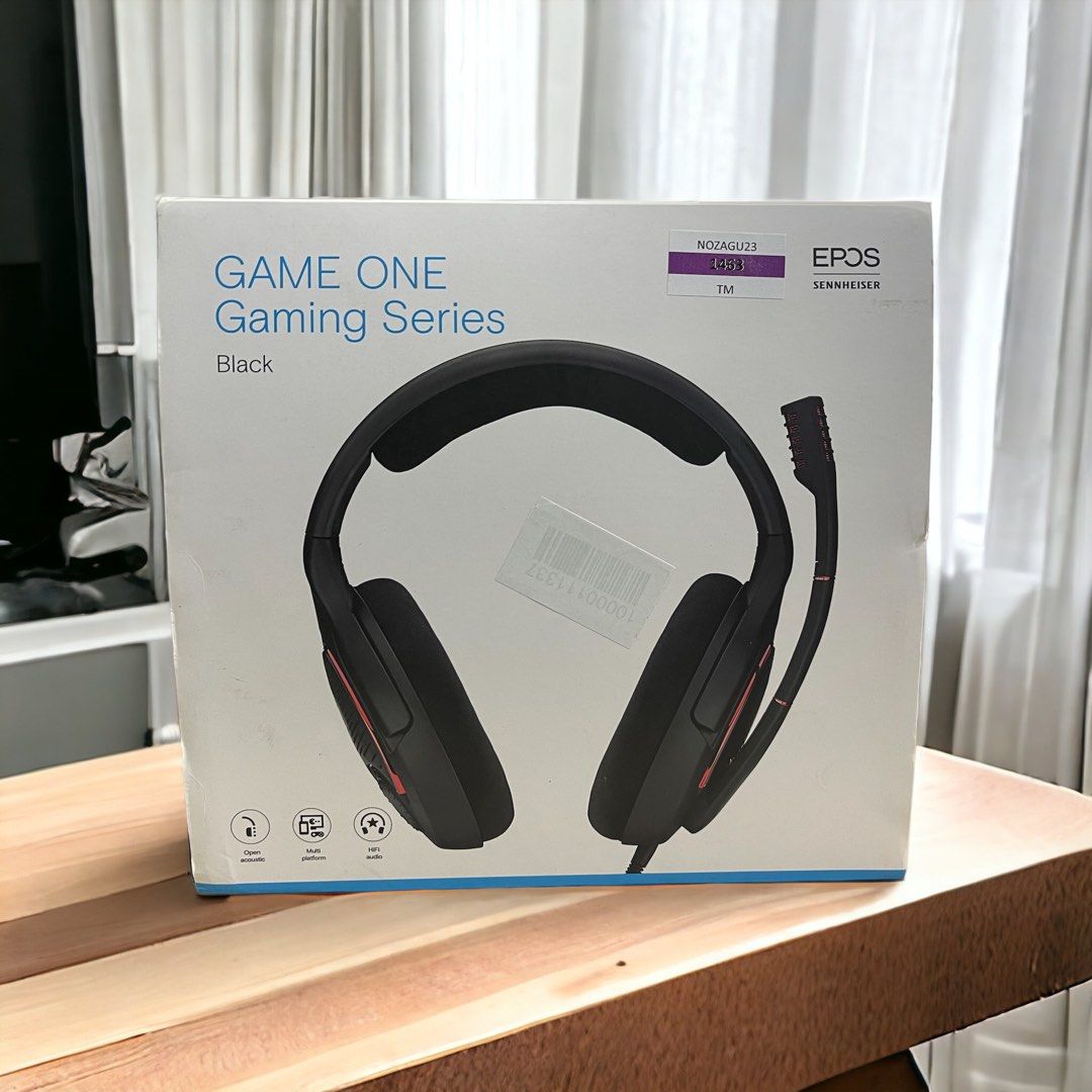 Sennheiser GAME ONE Gaming Headset - Black, Audio, Headphones ...