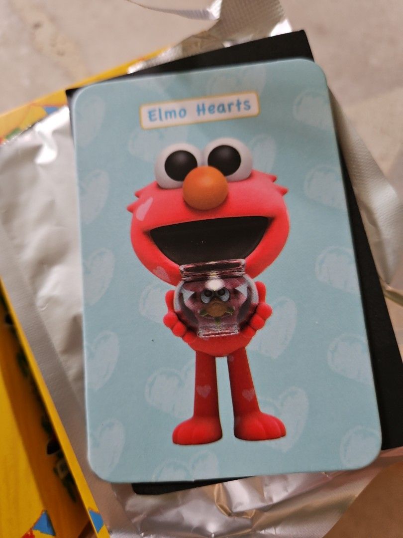 Sesame street blind box - SUPER RARE ELMO HEARTS, Hobbies & Toys, Toys ...