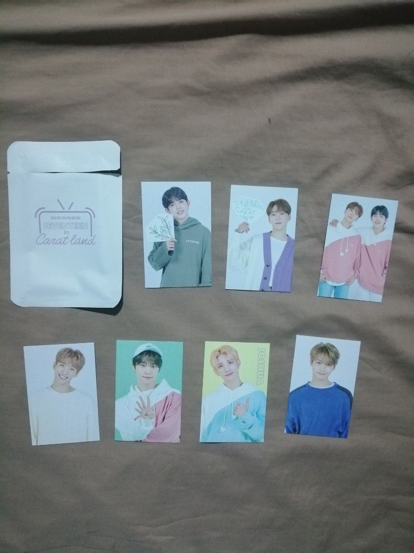 (SET) SEVENTEEN IN CARATLAND TRADING CARD, Hobbies & Toys, Collectibles ...