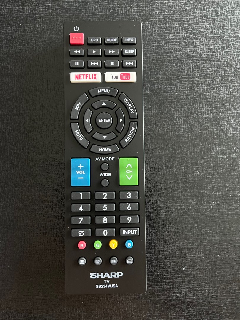 SHARP TV Remote Control, TV & Home Appliances, TV & Entertainment, TV ...