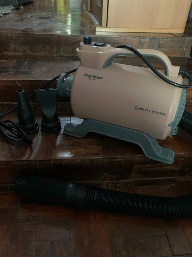 SHERNBAO SHD-2600P Super Cyclone Professional Pet Grooming Dryer, TV ...